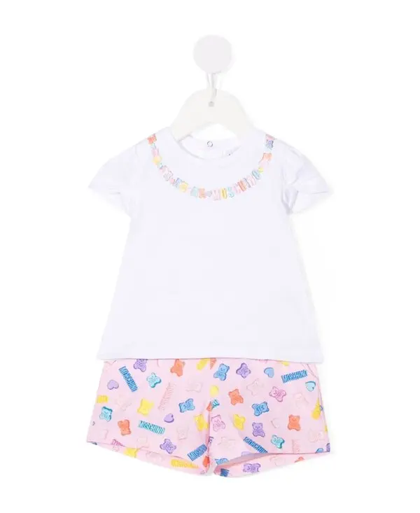 Moschino Teddy Bear Print Short Set