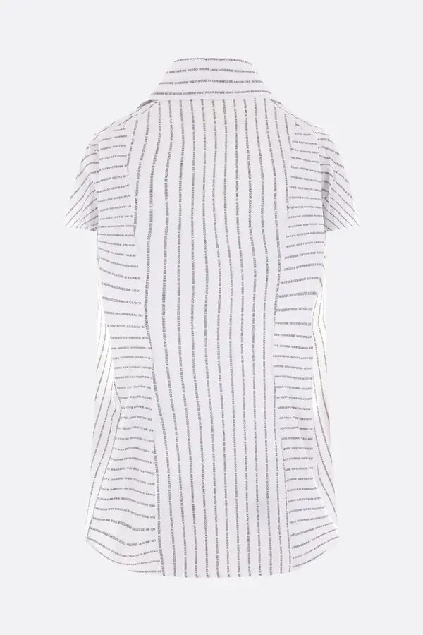 VIVIENNE WESTWOOD Striped Poplin Shirt
