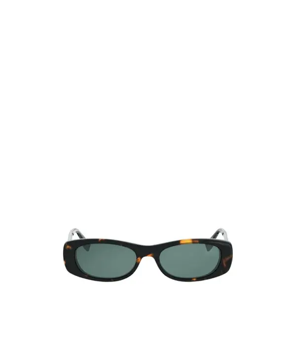 Fendi Rectangular Frame Sunglasses - Green