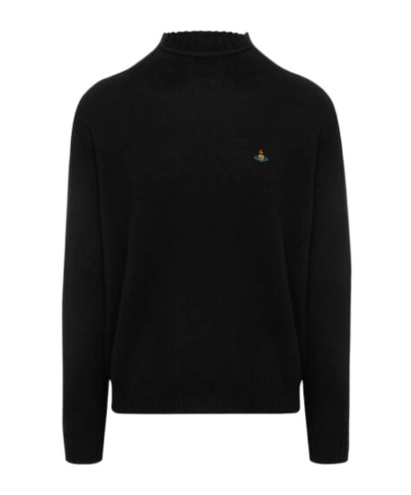 VIVIENNE WESTWOOD Long-sleeved Sweater - Black