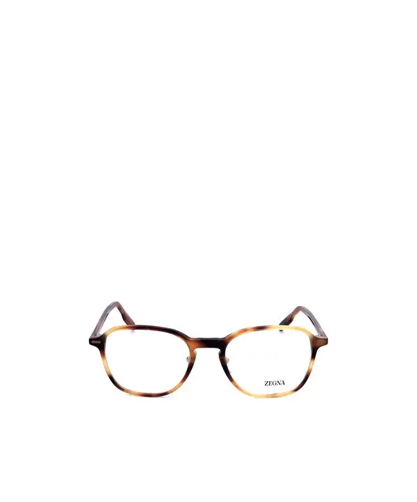 Zegna Square Frame Eyeglasses - White