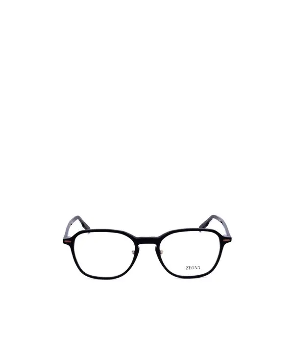 Zegna Square Frame Eyeglasses - White