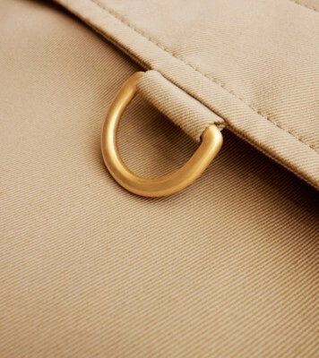 Burberry Double-breasted Belted Trench Coat