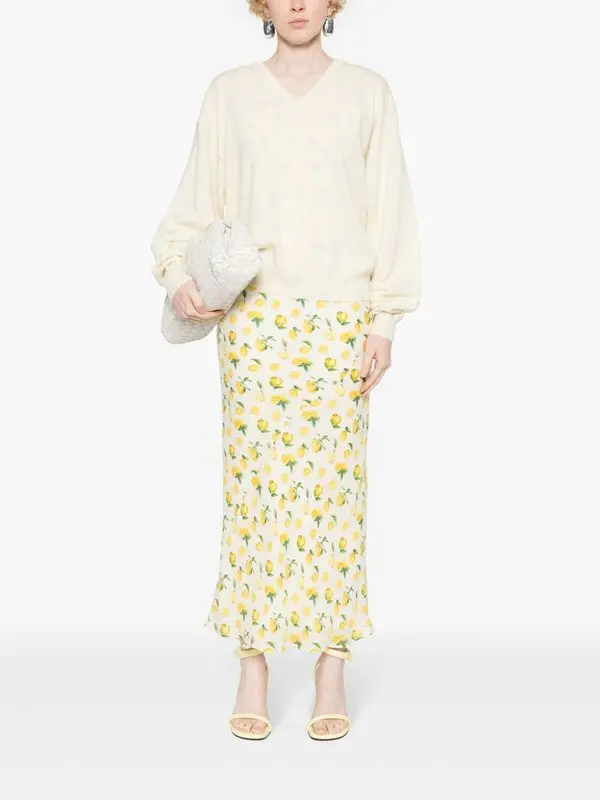 Sportmax V-neck Long-sleeved Jumper