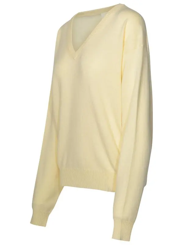 Sportmax V-neck Long-sleeved Jumper