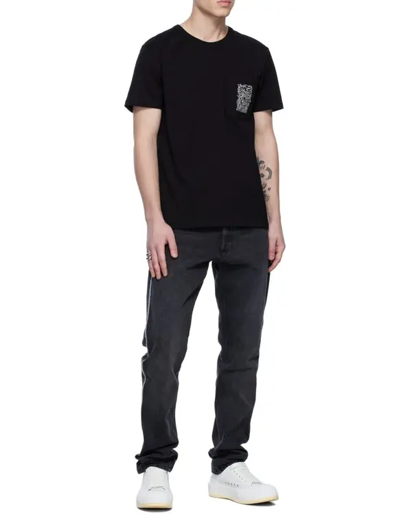 Alexander McQueen Blake Illustration-print Crewneck T-shirt