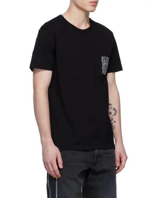 Alexander McQueen Blake Illustration-print Crewneck T-shirt