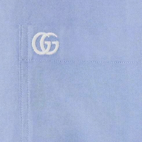 Gucci Embroidered Oxford Shirt