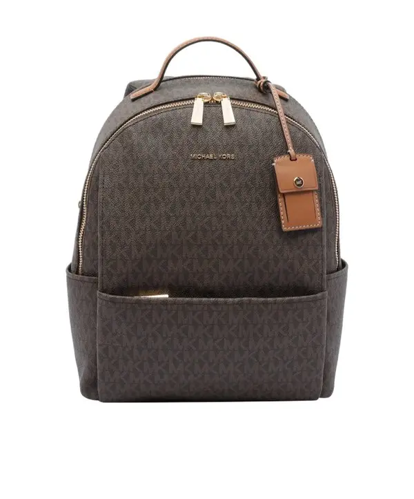 Michael Kors Logo Lettering Backpack