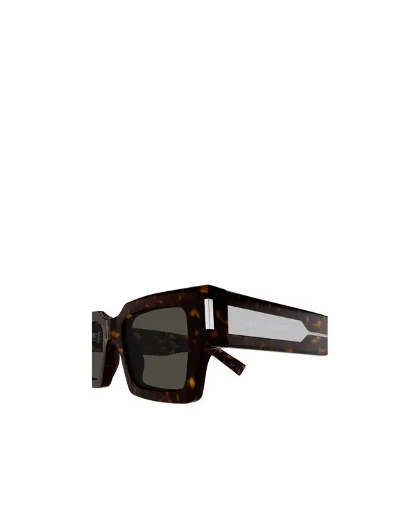 Saint Laurent Core Square Frame Sunglasses - Black