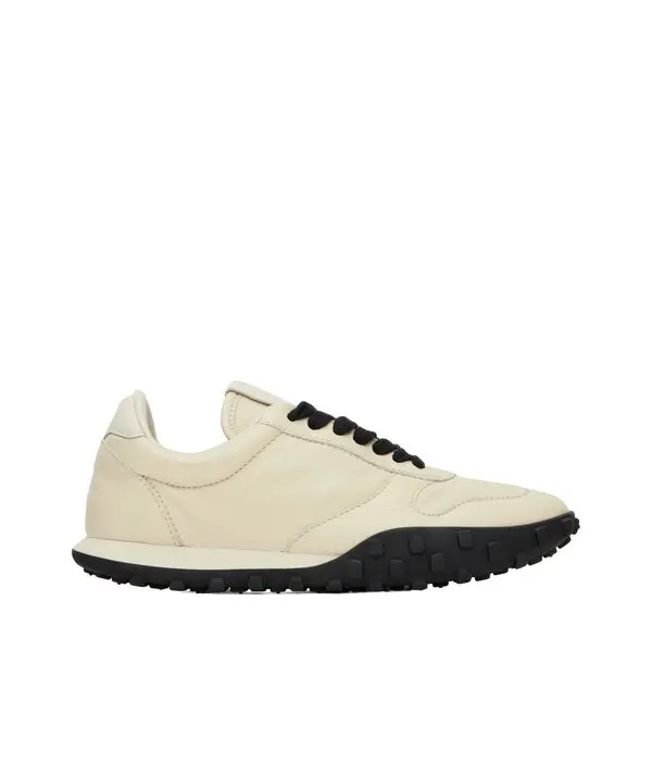 JIL SANDER Lace-up Sneakers - Ivory