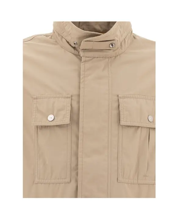 Stone Island Hooded Jacket - Desert