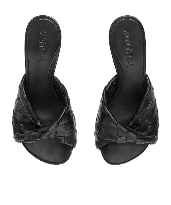 Bottega Veneta Blink Intrecciato Mules