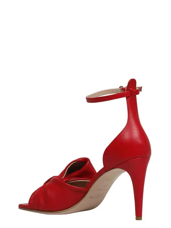 Red Valentino Valentino Bow Detail Strap Sandals - Red