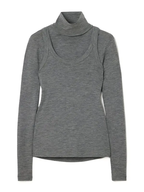 RÓHE Sleeveless Wool Top