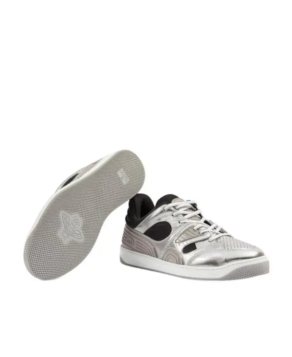 Gucci Basket Panelled Sneakers