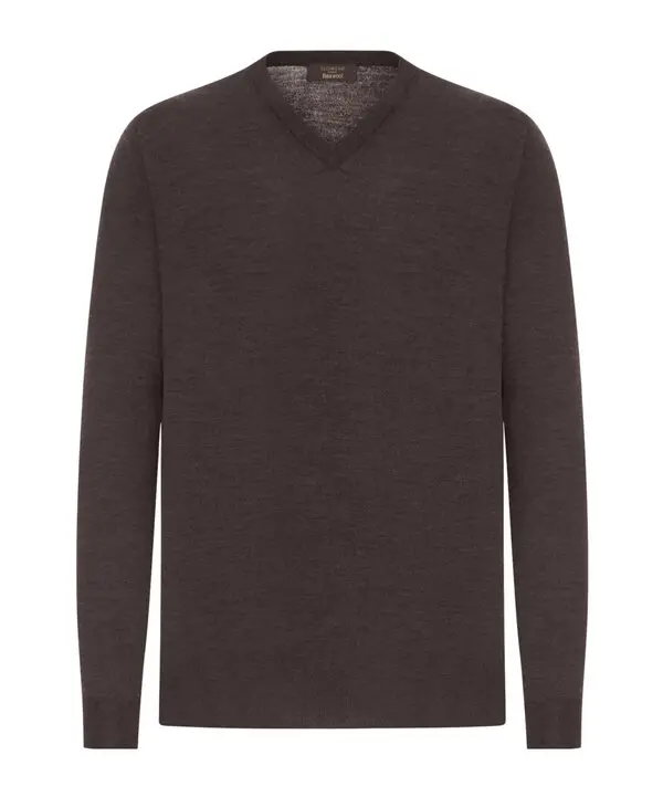 ZANONE V-neck Sweater - Black