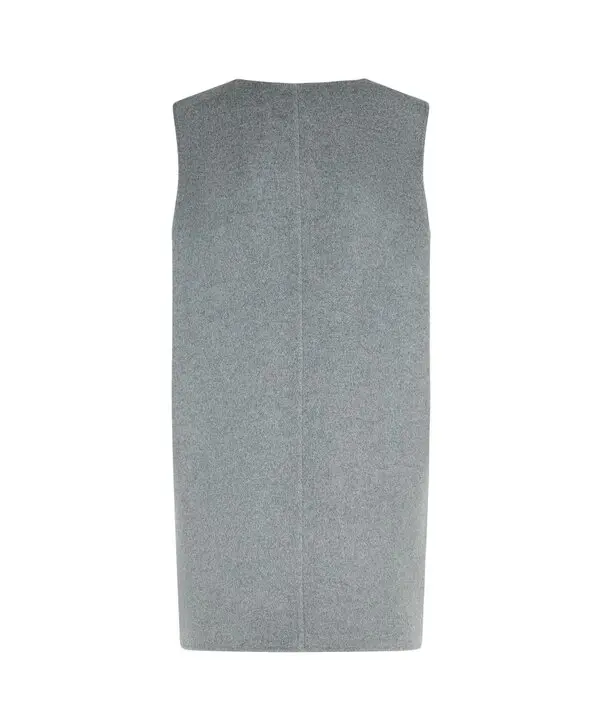 Khaite Sleeveless Round Neck Dress - Grey