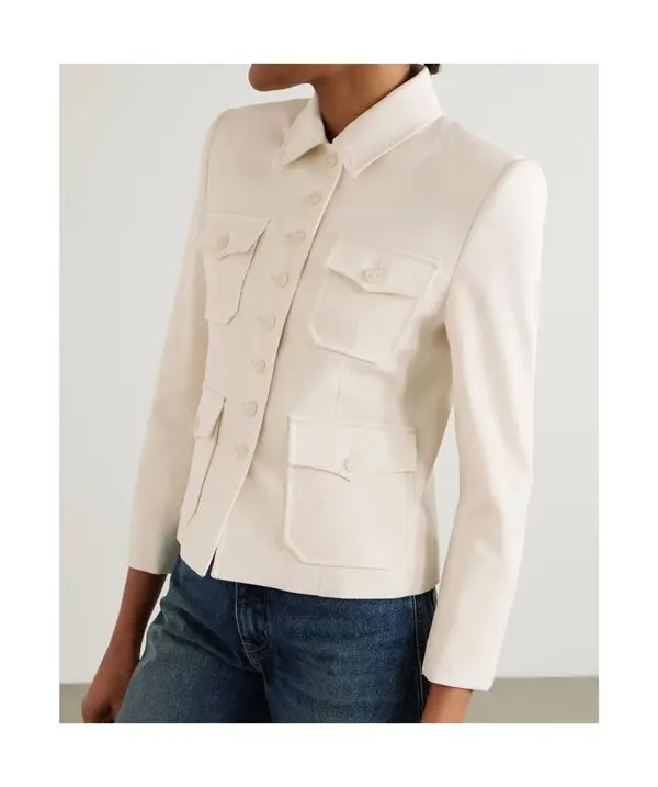 NILI LOTAN Jamison Button-down Jacket - No