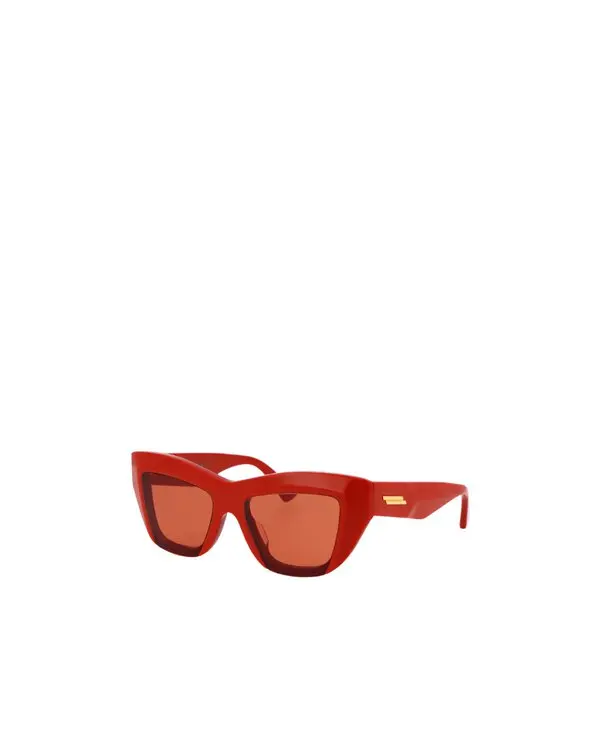 Bottega Veneta Rectangle Frame Sunglasses
