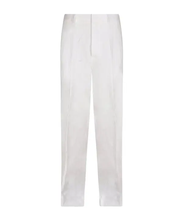 Moschino Straight Leg Trousers - White