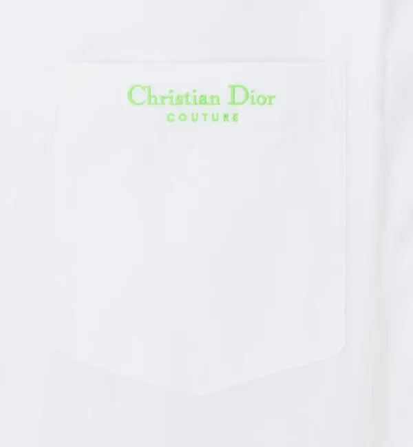 Dior Buttoned Long-sleeved Poplin Shirt