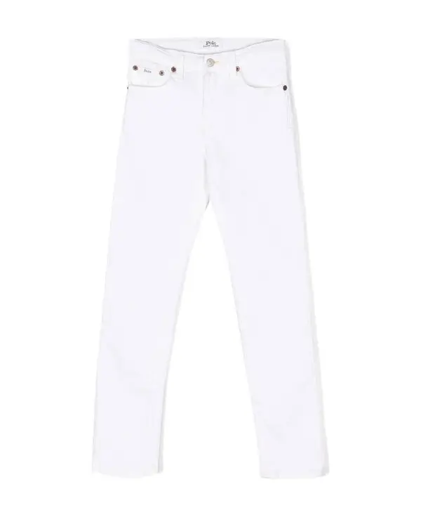 Ralph Lauren Sullivan Slim-fit Jeans - White