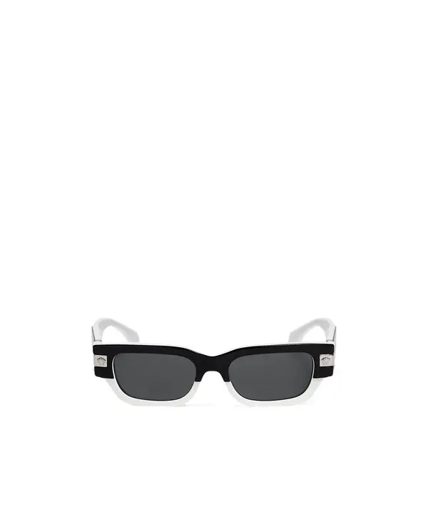 Versace Rectangle Frame Sunglasses - Black