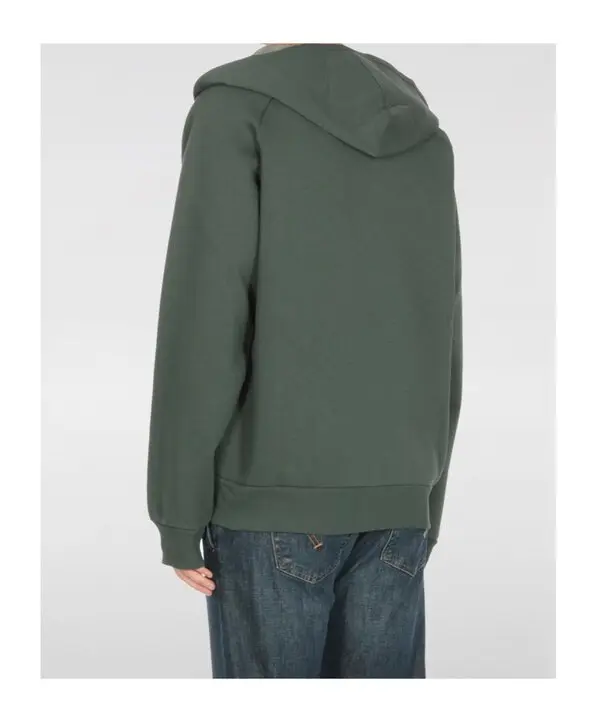 AUTRY Zip-up Hoodie With Kangaroo Pocket - Black