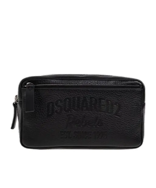 Dsquared2 Logo Embossed Wash Bag