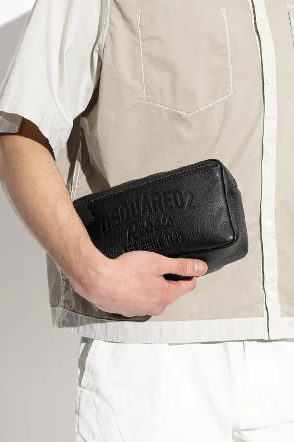 Dsquared2 Logo Embossed Wash Bag