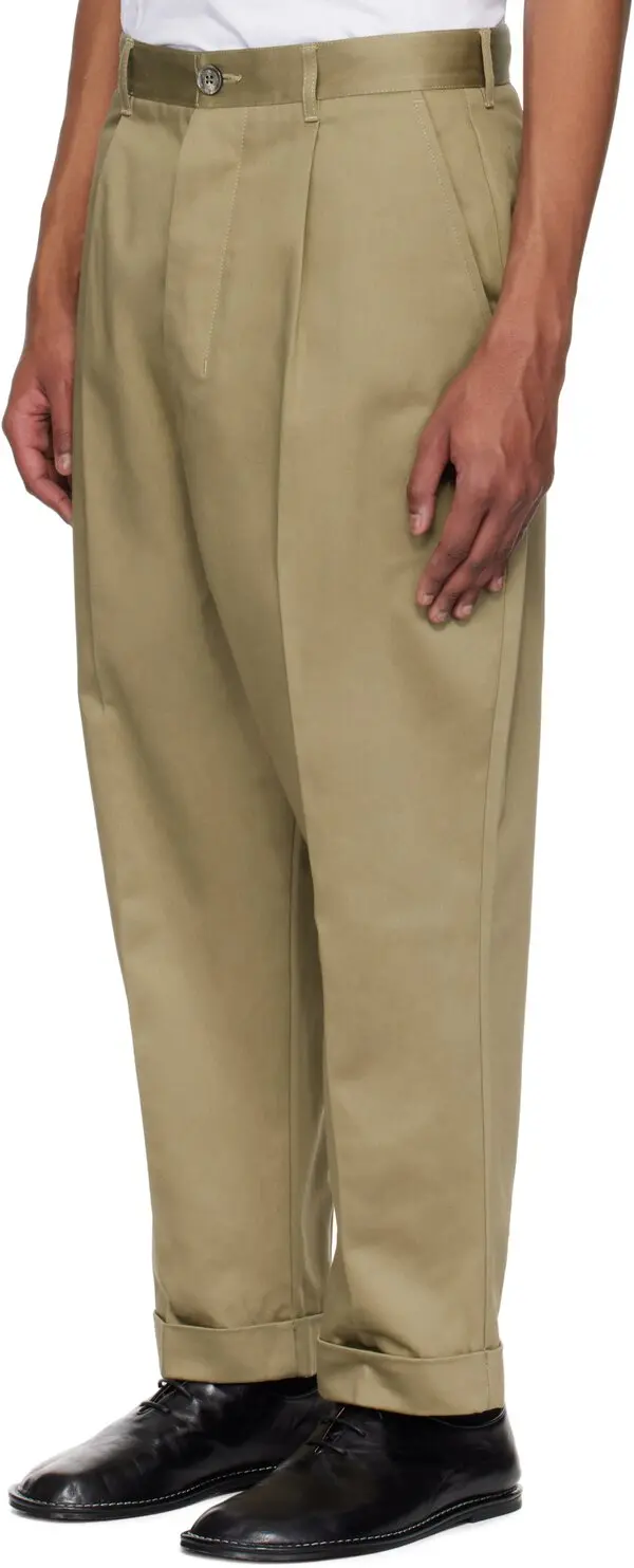 Ami Oversized Carrot Trousers