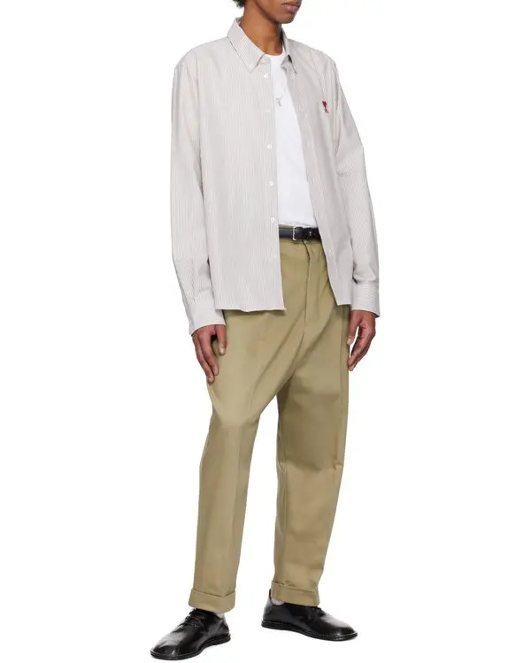 AMI Paris Oversized Carrot Trousers