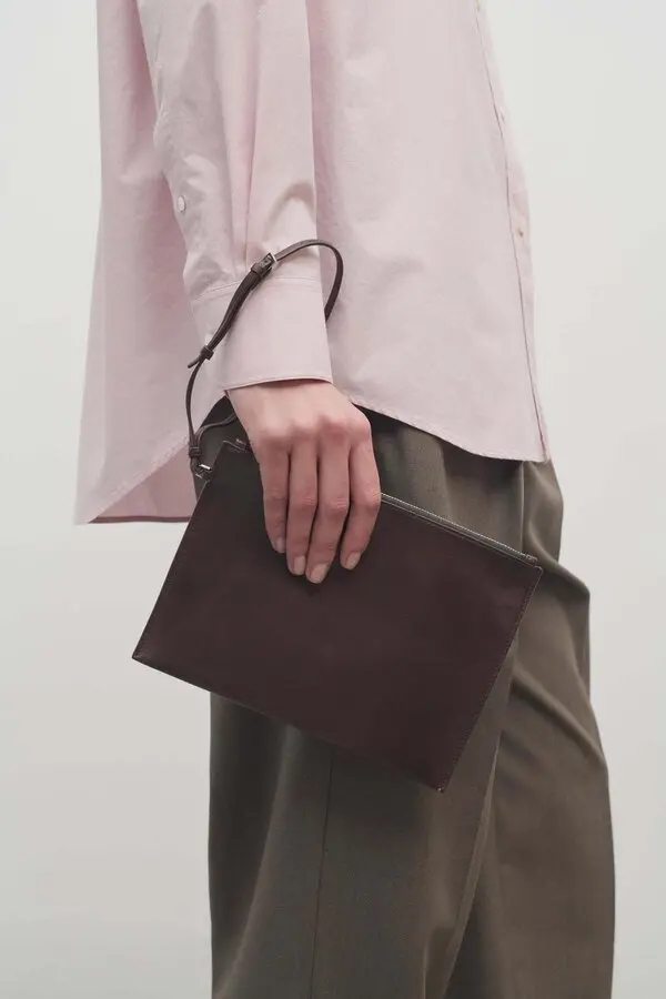 THE ROW Wristlet Clutch