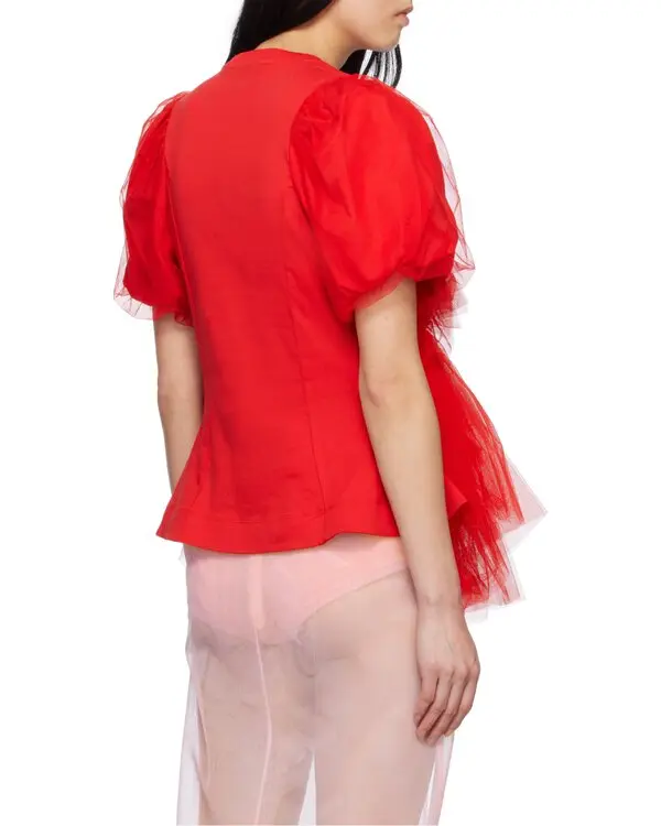 Simone Rocha Puff-sleeve T-shirt