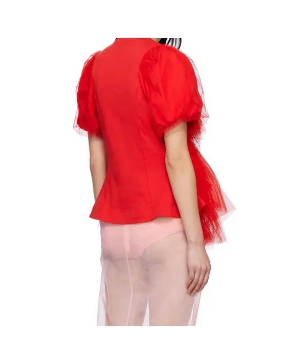 Simone Rocha Puff-sleeve T-shirt