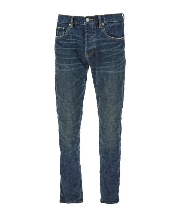PURPLE BRAND Stonewashed Skinny Jeans - Blue