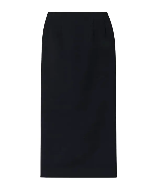 THE ROW Talor Midi Skirt - Navy