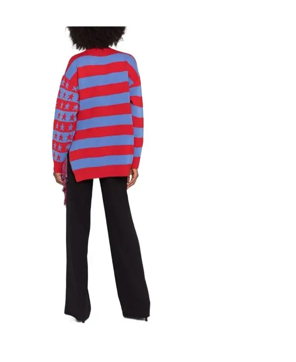 Stella McCartney Eco Hero Intarsia Jumper - Red