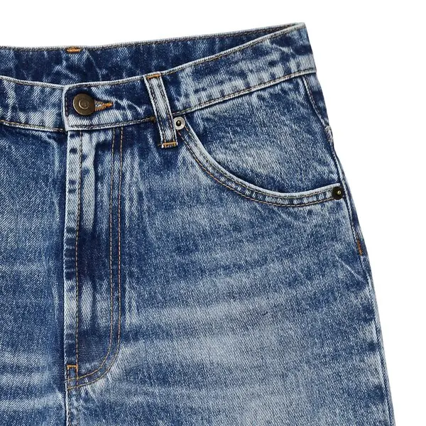 MAISON MARGIELA Paneled Straight Leg Jeans
