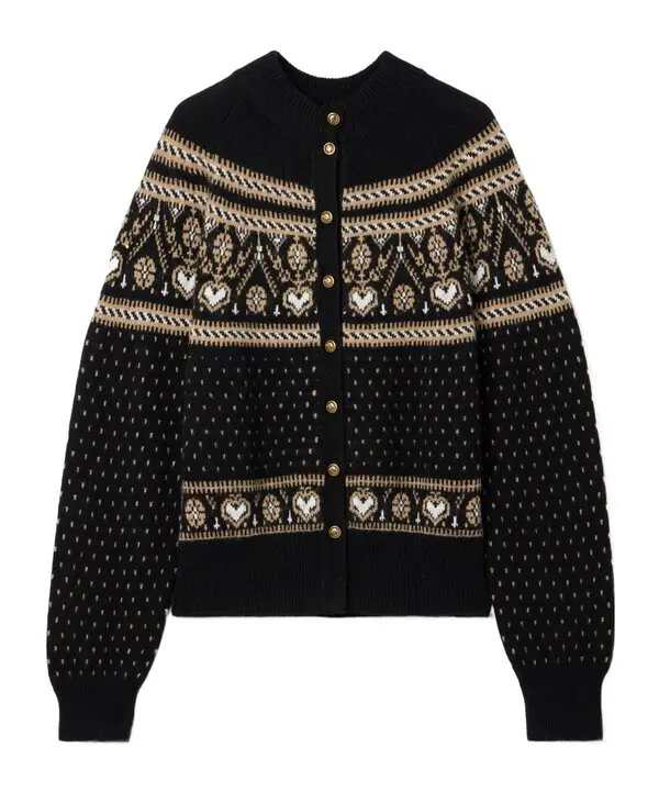 Khaite Long-sleeved Knitted Shirt With Pattern