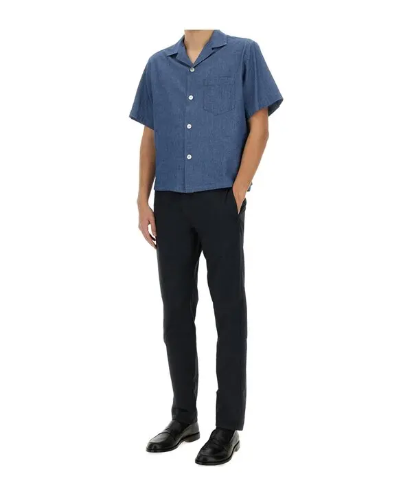 Aspesi Jarvis Classic Fit Shirt - Blue