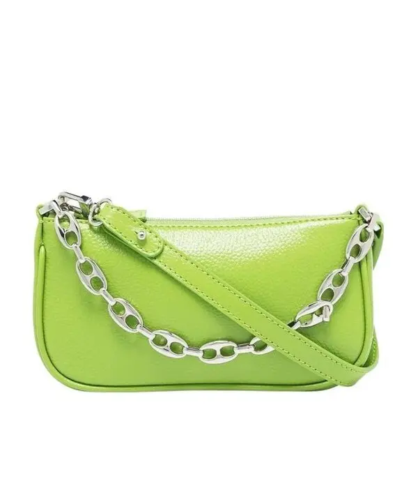 By Far Mini Rachel Shoulder Bag - Green