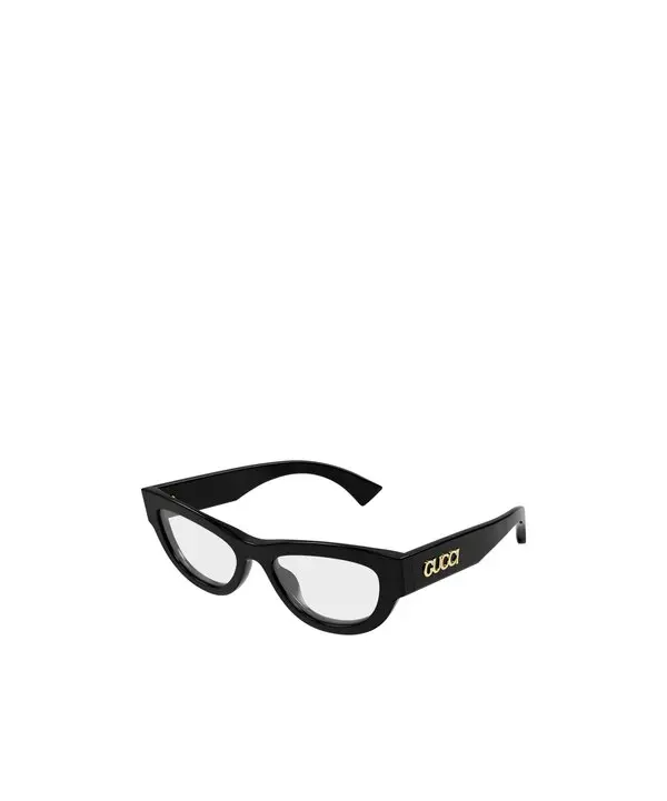 Gucci Cat Eye Frame Eyeglasses - Black