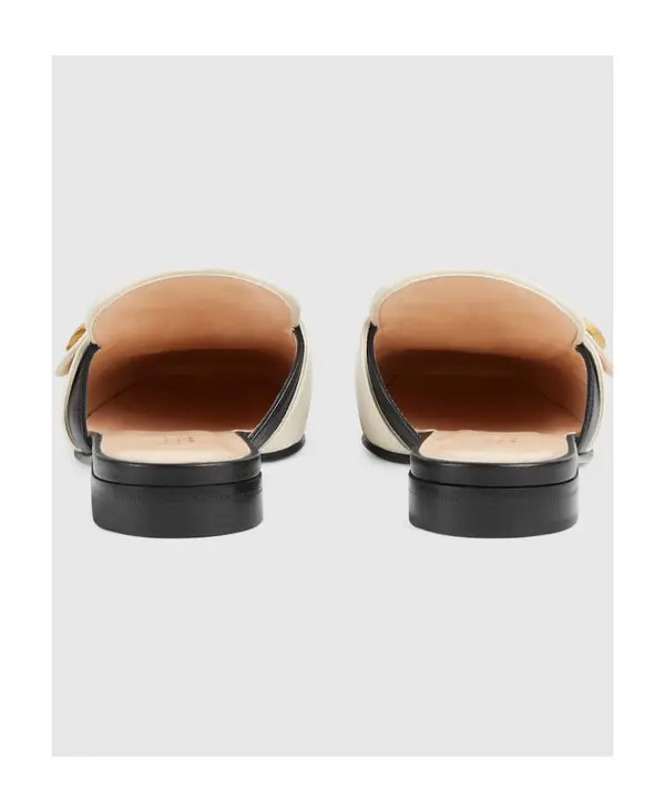 Gucci Logo Plaque Quilted Mules