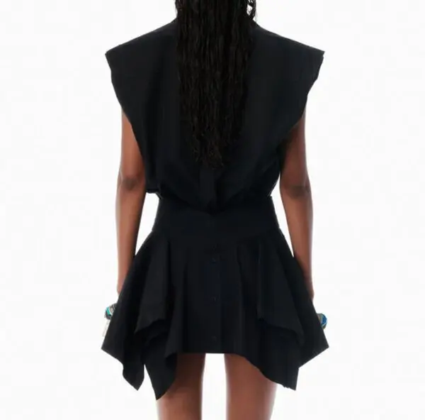 Alexander Wang Short-sleeved Mini Shirt Dress