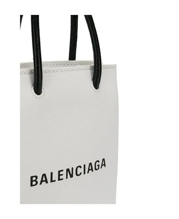 Balenciaga Shopping Phone Holder Tote Bag