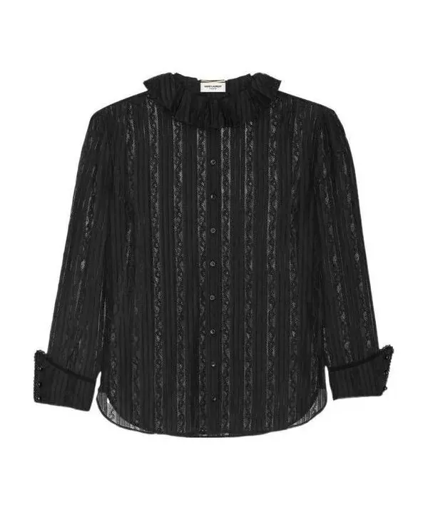 Saint Laurent Lace Shirt