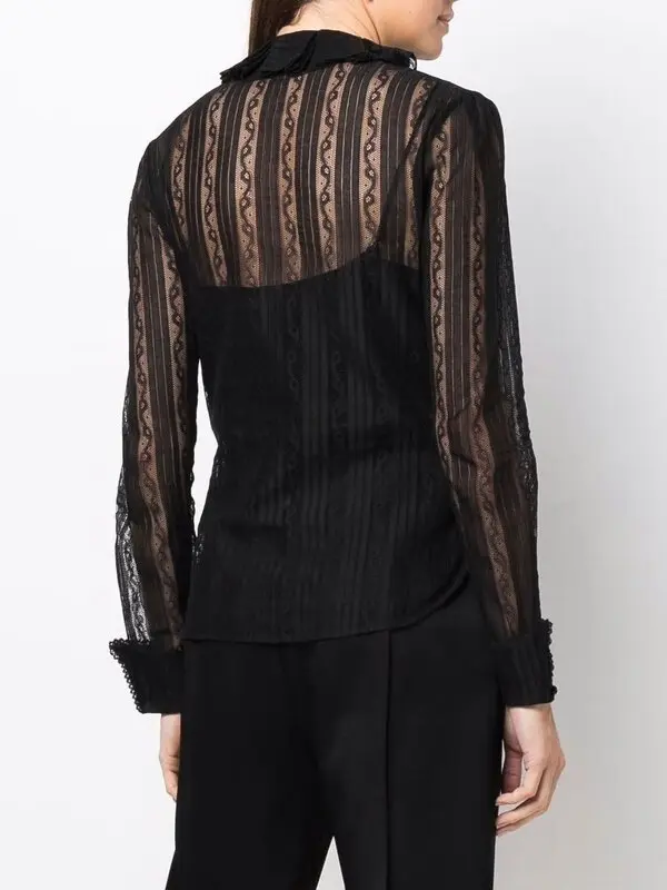 Saint Laurent Lace Shirt