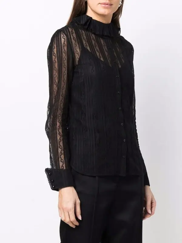 Saint Laurent Lace Shirt